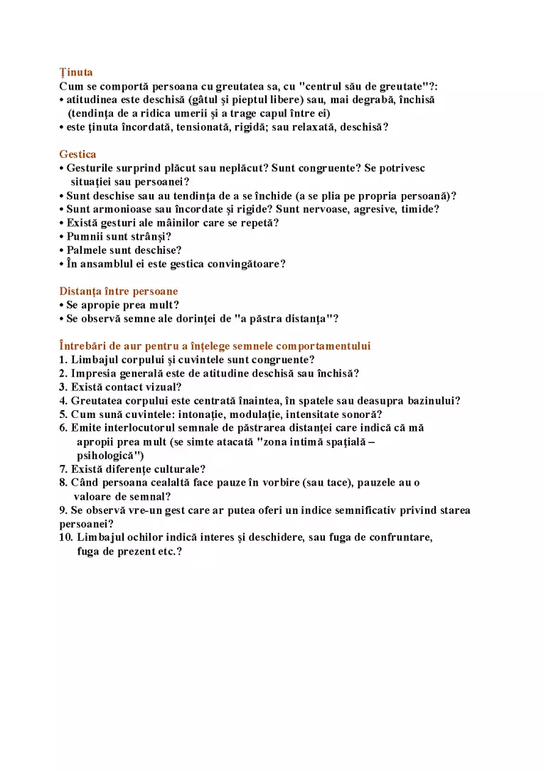 Comunicarea Interpersonală - Curs - Comunicare #212657 | RegieLive