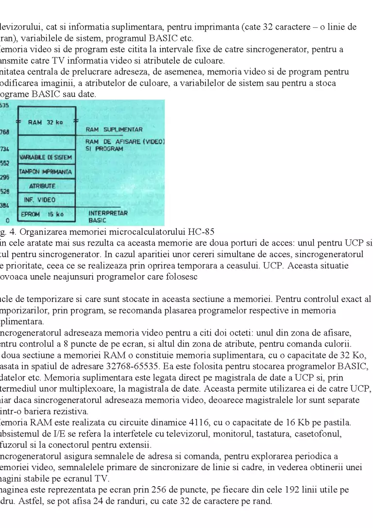 Microcalculatorul Personal HC-85 - Referat - Calculatoare #22475 ...