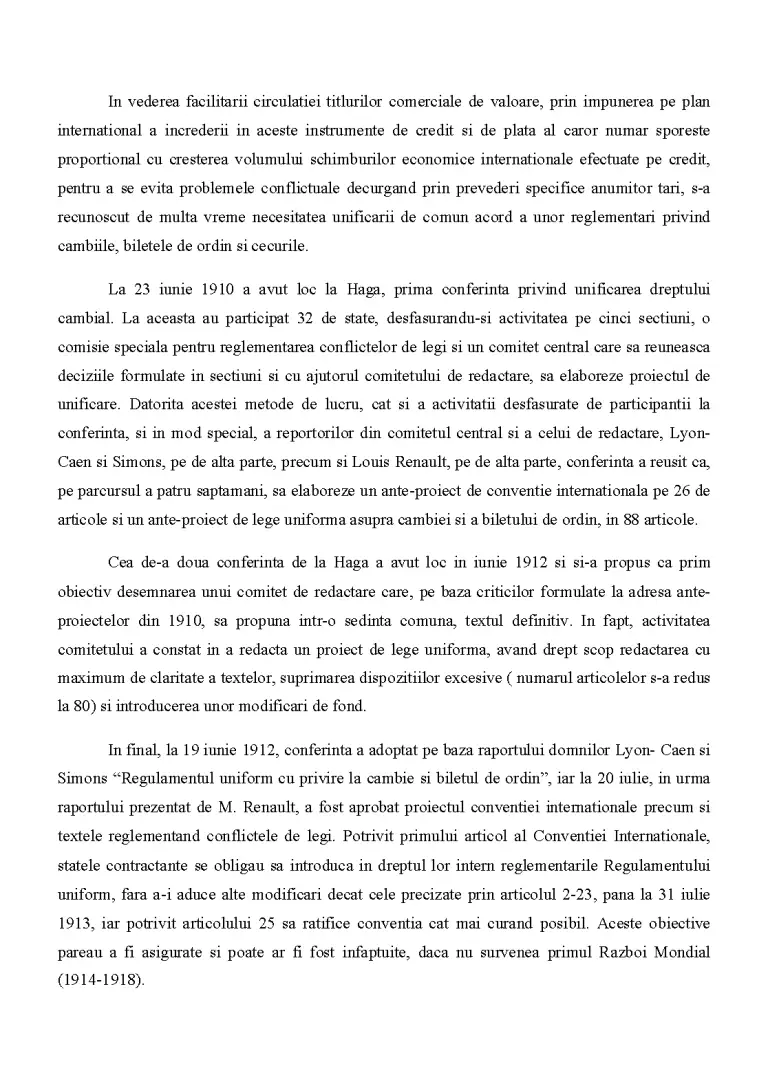 Cambia în Dreptul Comparat - Referat - Economie #225856 | RegieLive