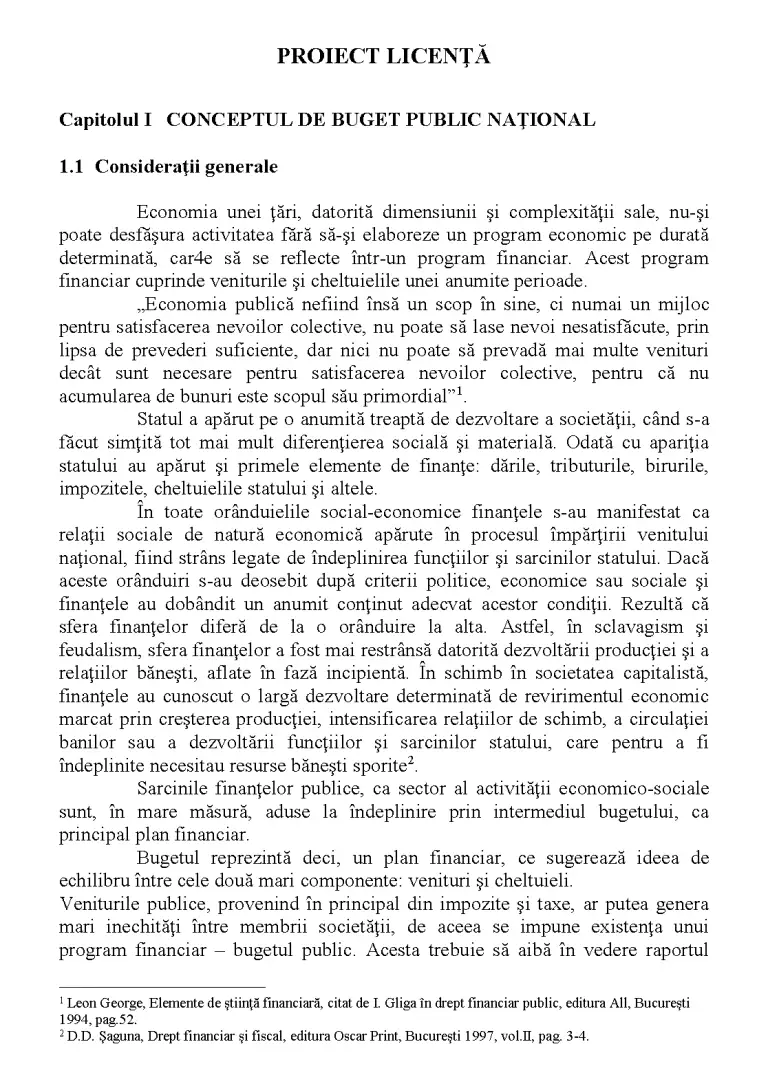 Bugetul Public Național - Proiect - Economie #23051 | RegieLive