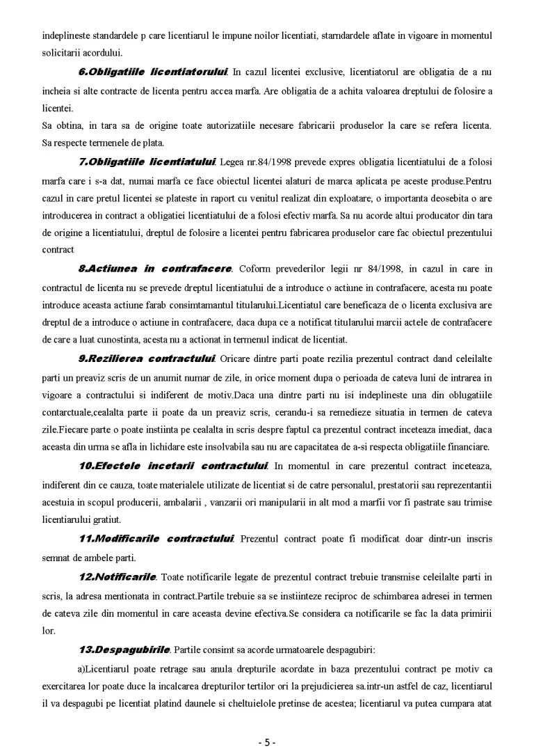Licențierea - Referat - Management #232504 | RegieLive