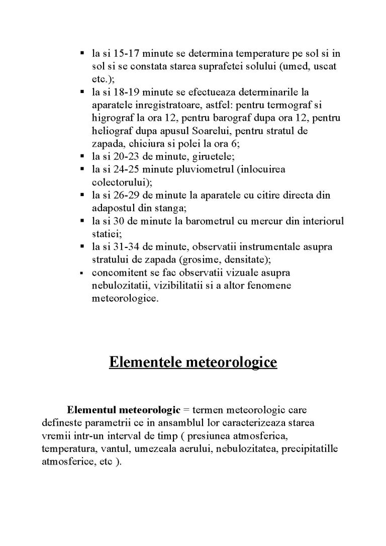 Stația meteorologică - Proiect - Geografie #232611 | RegieLive