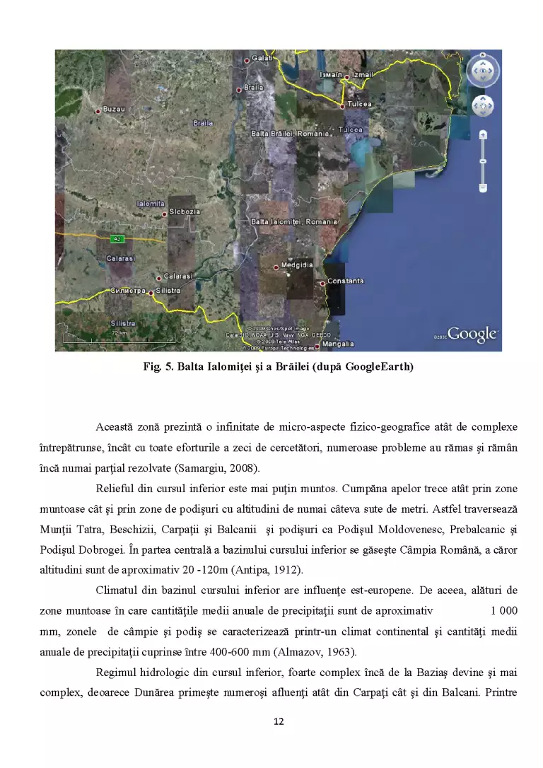 Dunărea și importanța ei pentru România - Proiect - Ecologie #234264 ...