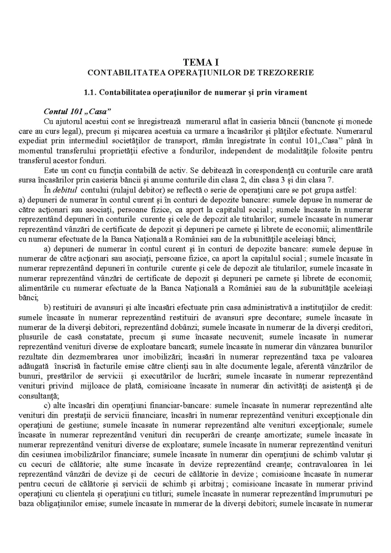 Tematică licență - contabilitatea instituțiilor de credit - Curs ...