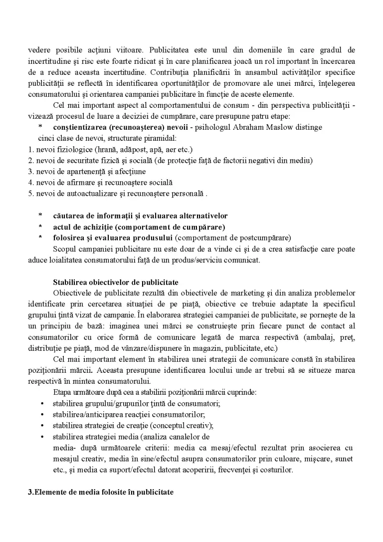 Comunicare și Publicitate - Referat - Marketing #247502 | RegieLive