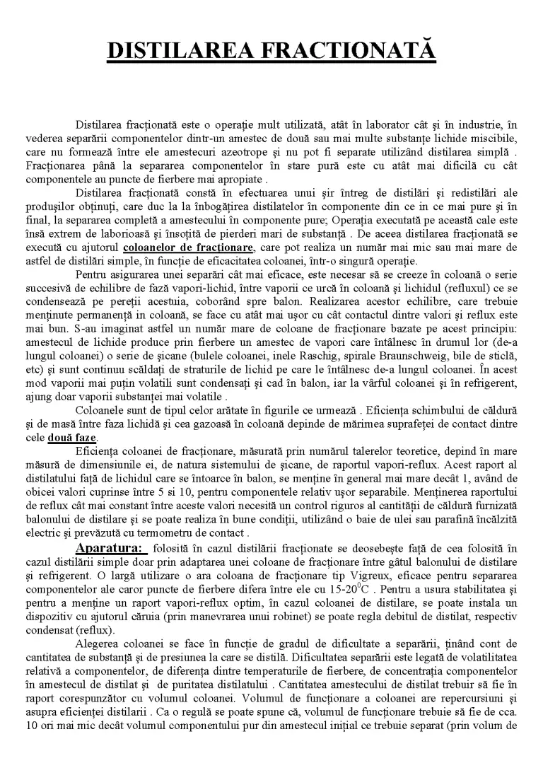 Distilarea - Laborator - Chimie Generală #258775 | RegieLive