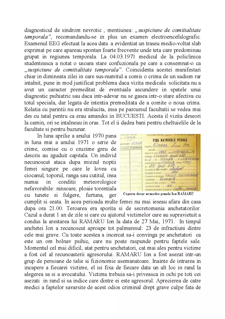 Rîmaru Ion - psihologia personalității - Proiect - Psihologie #266160 ...