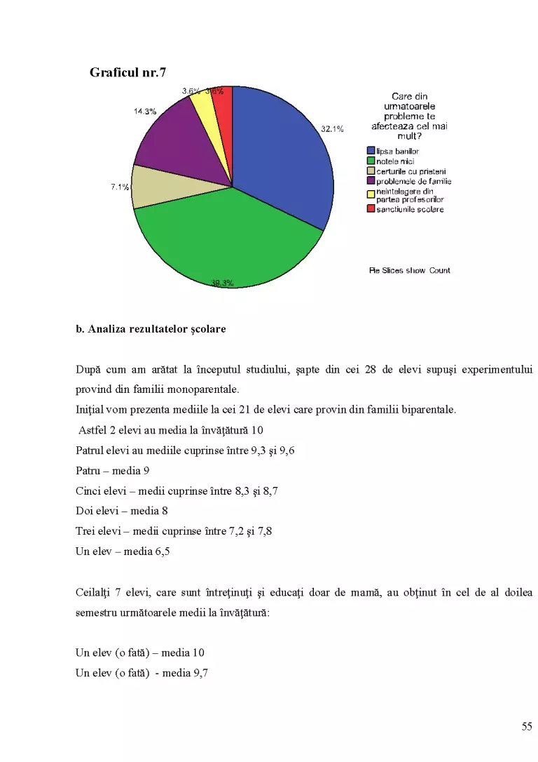 Succesul școlar al adolescenților din familii monoparentale - Licență ...