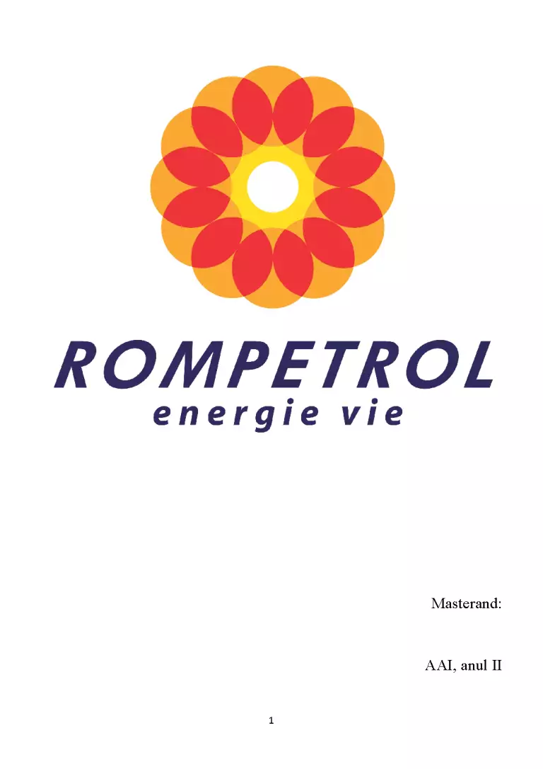 Plan de Afaceri Rompetrol - Proiect - Economie #270673 | RegieLive