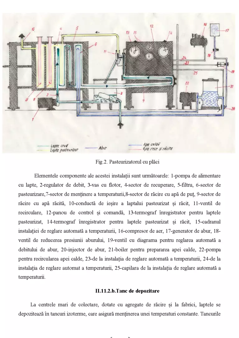 Procesul Tehnoligic de Fabricare a Iaurtului - Proiect - Industria ...