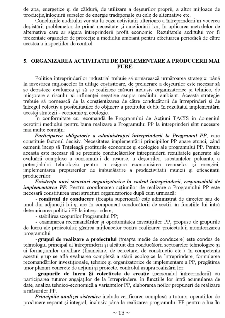 Audit Ecologic - Proiect - Ecologie #288802 | RegieLive