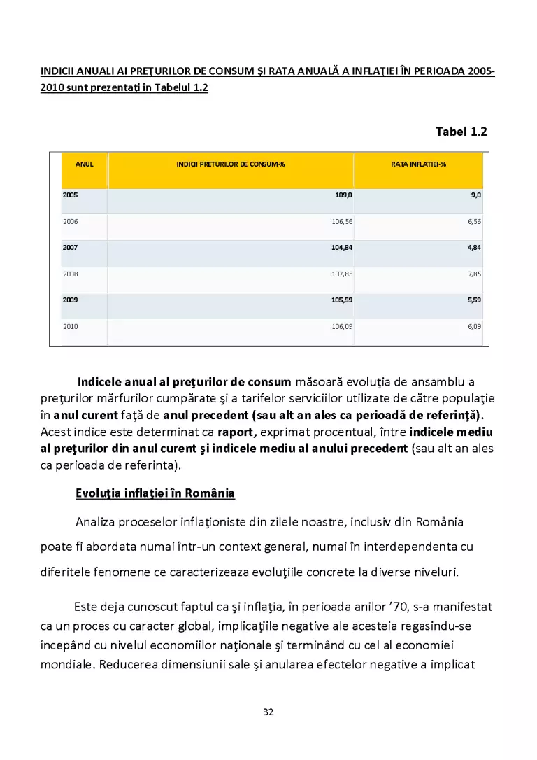 Inflația - Cauze și Costuri Contemporane - Licență - Economie #290947 ...