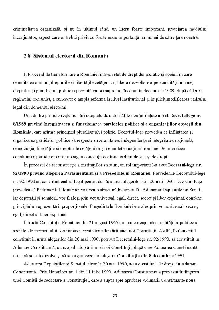Regimul politic al României - Licență - Științe Politice #297969 ...
