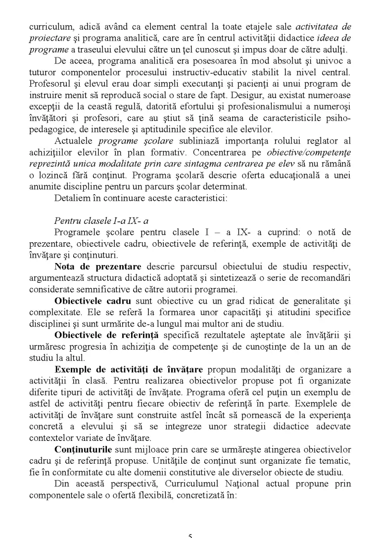 Proiectarea Curriculară - Referat - Pedagogie #299129 | RegieLive
