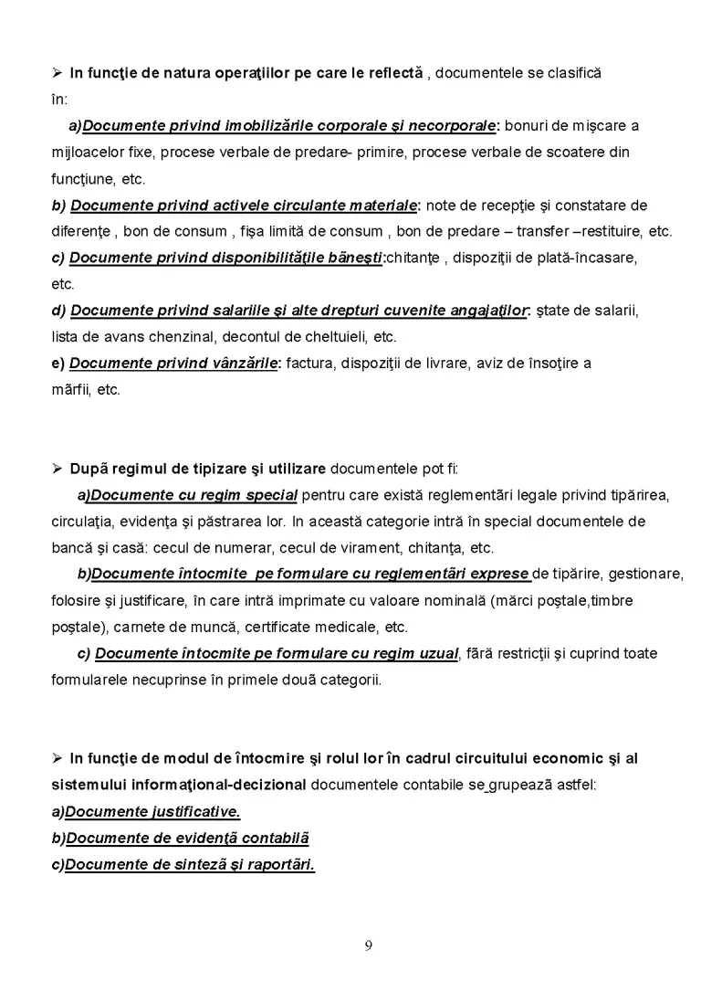Registrele Contabile Prevăzute de Legea Contabilității - Proiect ...