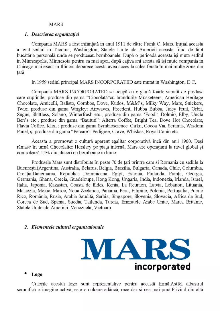 Mars - Referat - Management #304770 | RegieLive