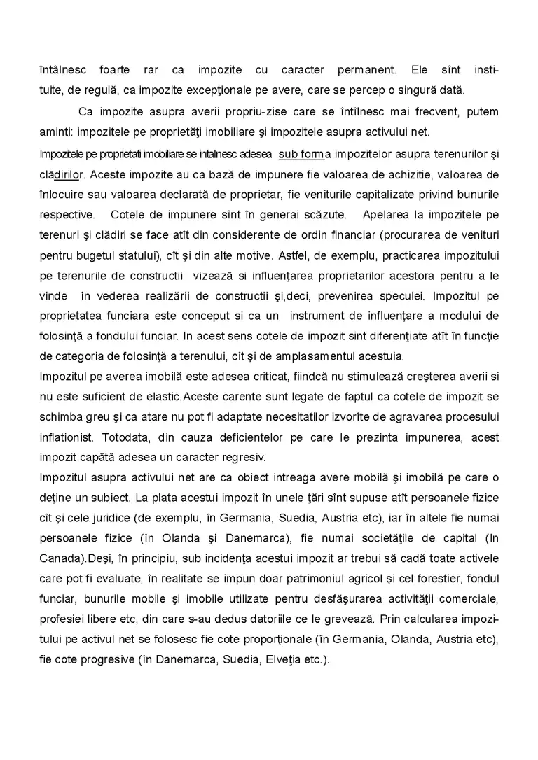 Impozite Directe: Referat [DOCX] - Economie