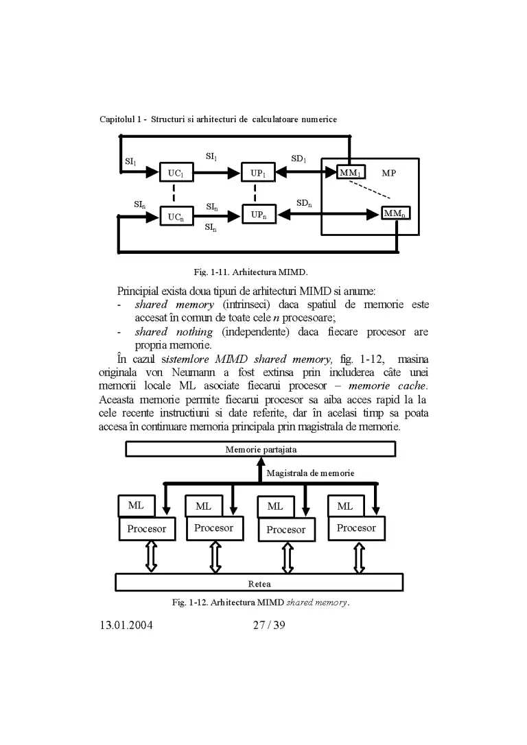 Structuri și Arhitecturi de Calculatoare Numerice - Curs - Calculatoare ...