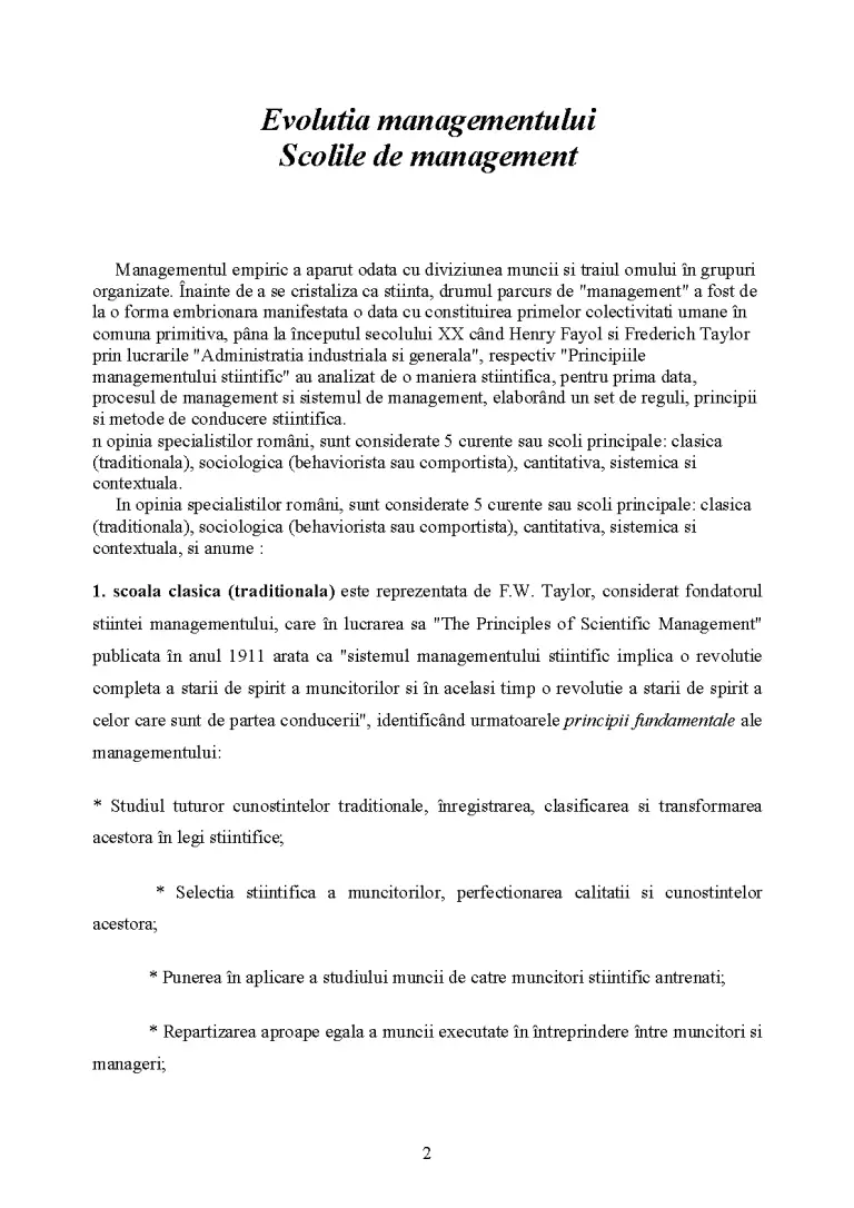 Managementul Inovării - Referat - Economie #308725 | RegieLive