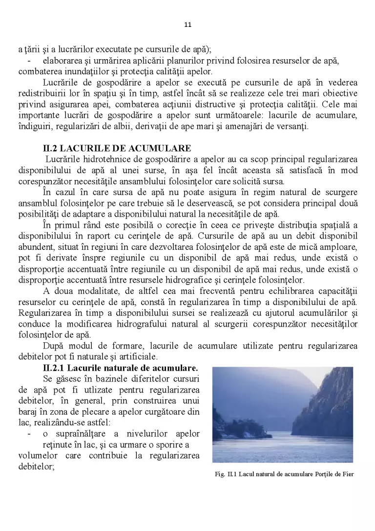 Managementul Integrat al Resurselor de Apă - Proiect - Construcții ...
