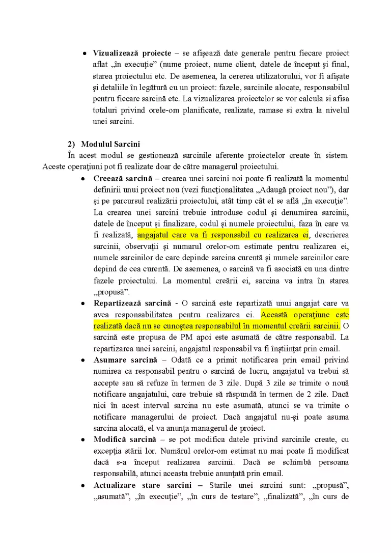 Analiza și Proiectare Obiect - Proiect - Calculatoare #322411 | RegieLive