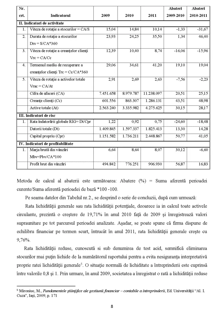 Contabilitatea Datoriilor Comerciale: Proiect [DOC] - Contabilitate