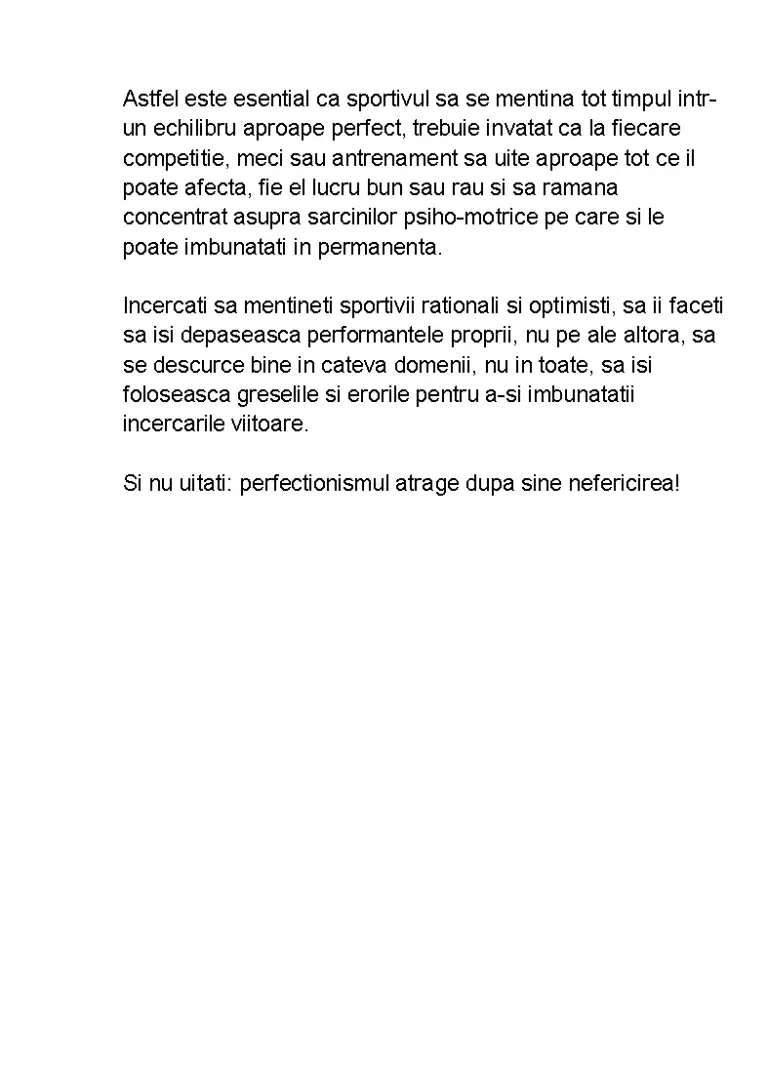 Gestionarea eșecului și a succesului în sport - Proiect - Educație ...