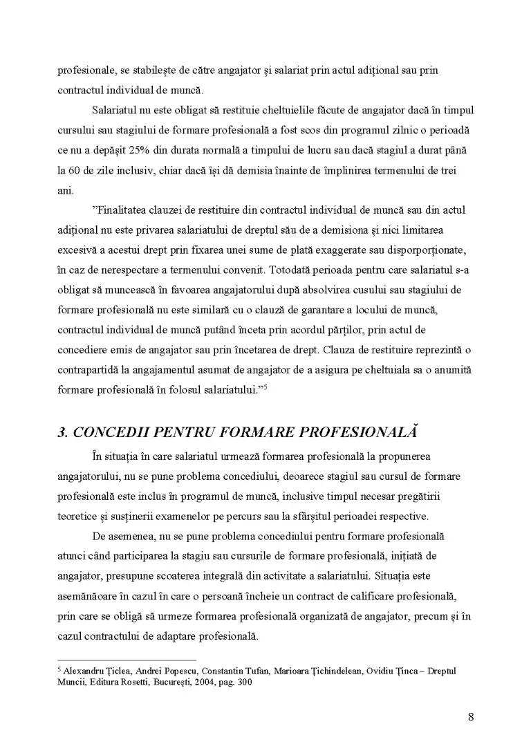 Formarea Profesională - Referat - Drept #335474 | RegieLive