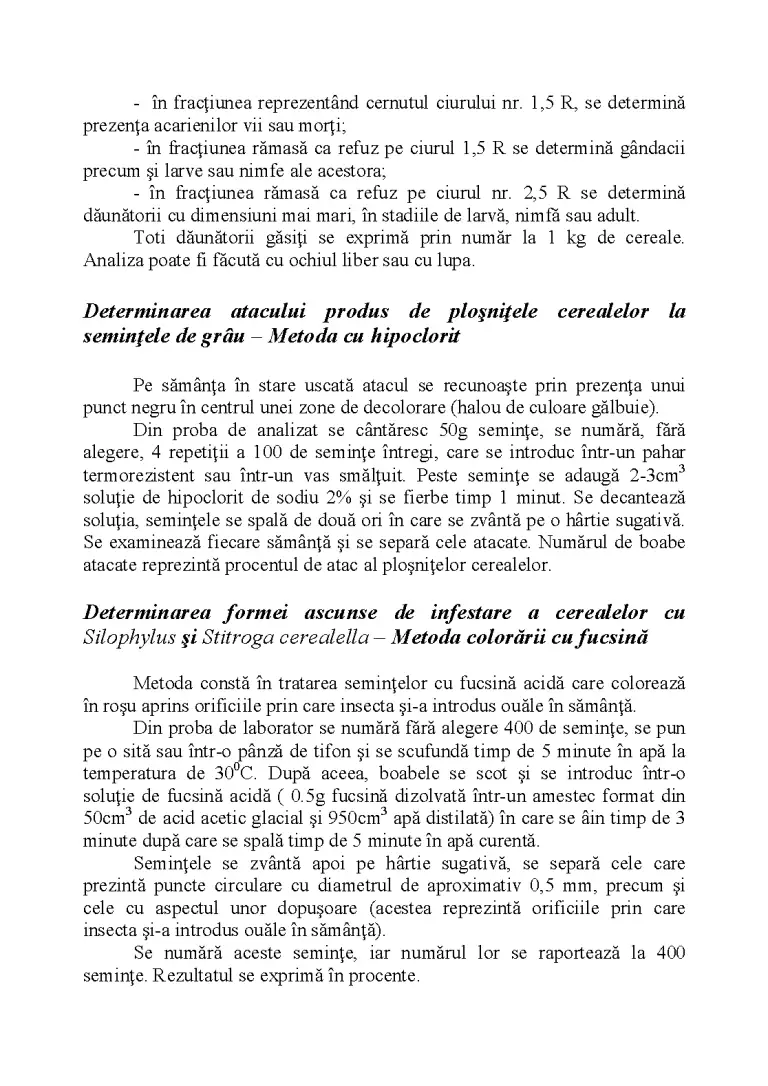Standardele de stată ale grâului și ale făinii de grâu pentru ...