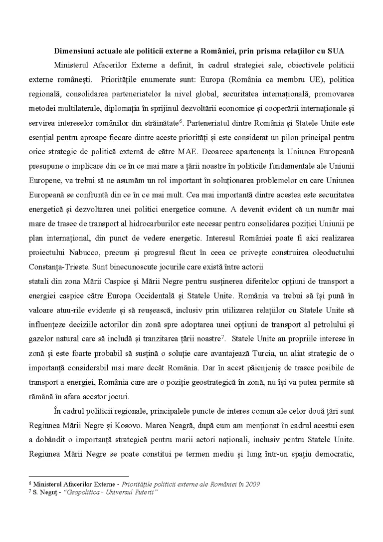 Relații romano-americane - Referat - Istorie Universală #346589 | RegieLive