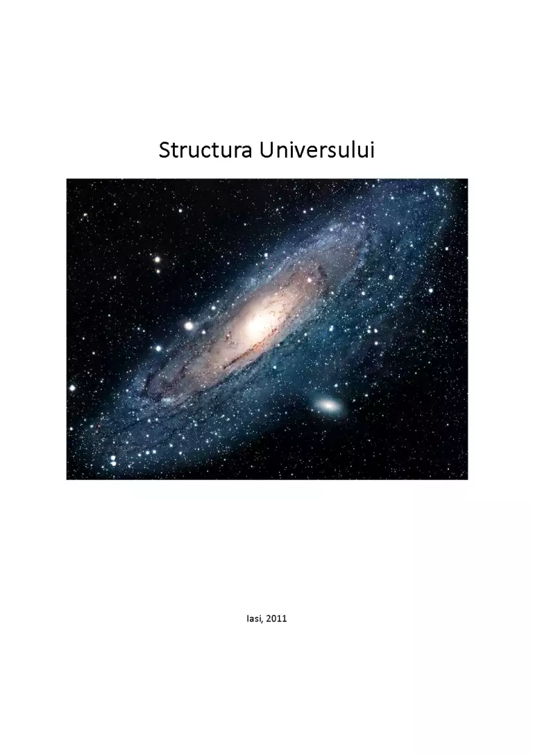 Structura universului - Referat - Geografie #346722 | RegieLive