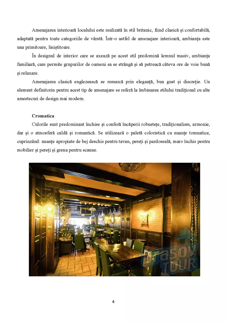 Design Ambiental Pub-ul Green Saloon - Referat - Construcții #346938 ...