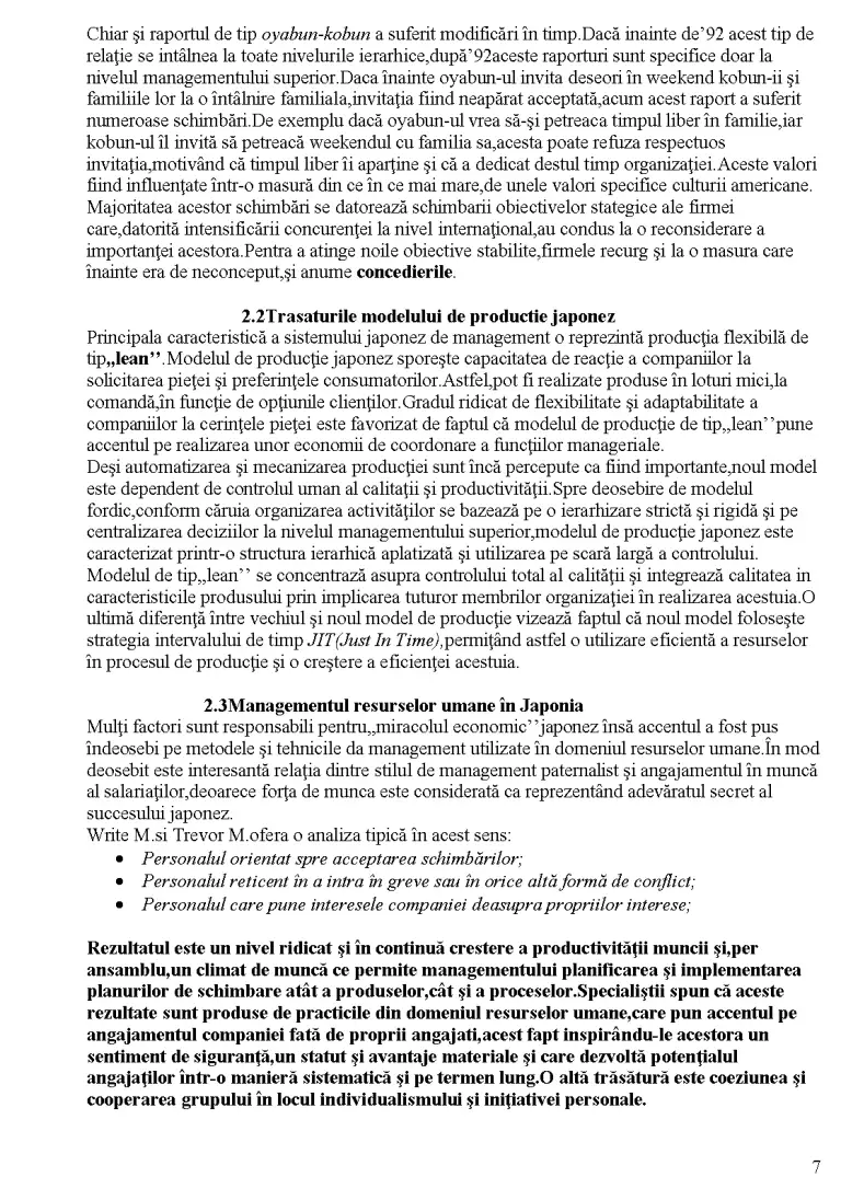 Managementul Comparat al Resurselor Umane - Referat - Management ...