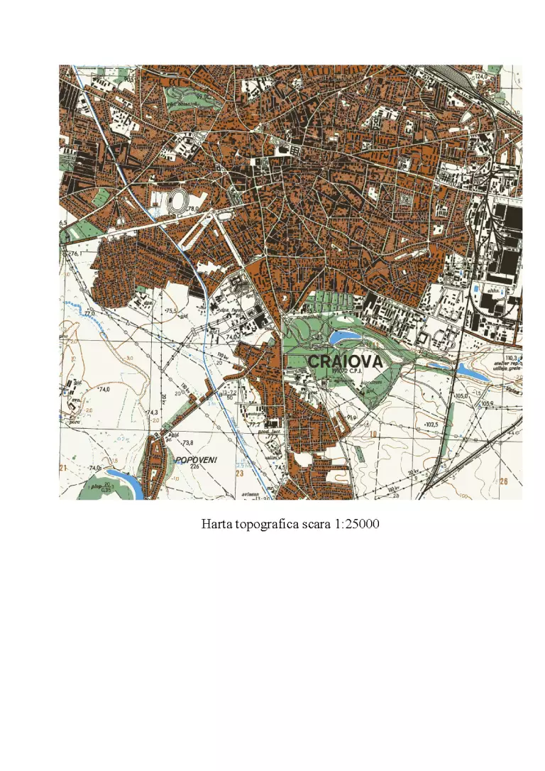 Planuri și hărți topografice - Referat - Alte domenii #350650 | RegieLive