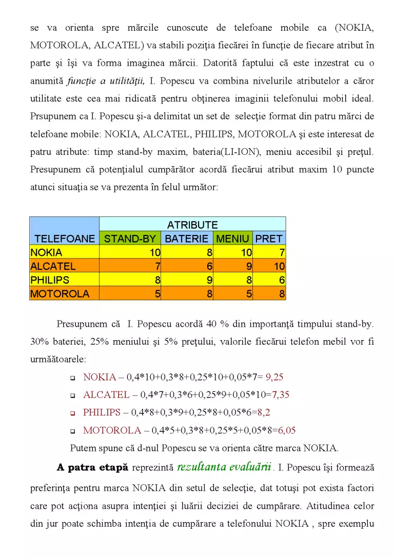 Proces decizional de cumpărare - posibil model de lucru - Seminar ...