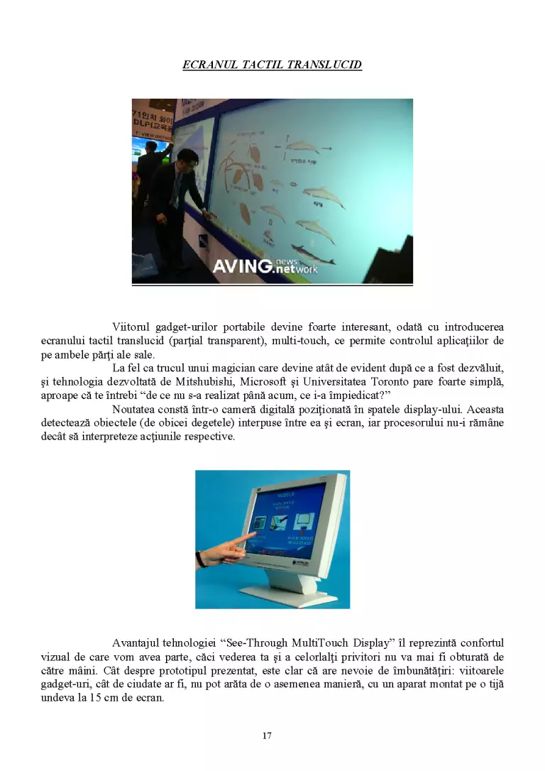 Monitorul - Dispozitiv Periferic - Referat - Calculatoare #35619 ...