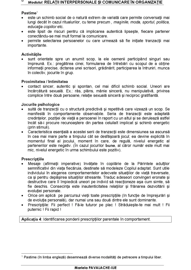 Relații de Comunicare - Curs - Comunicare #36710 | RegieLive