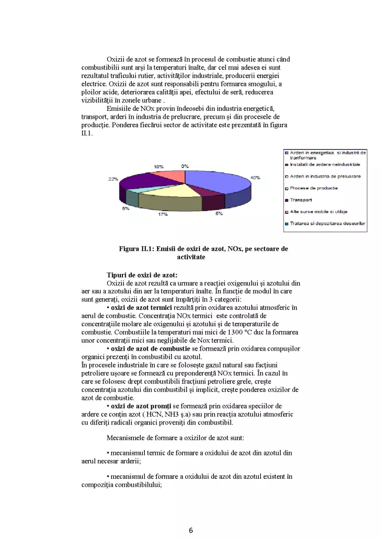Monitorizarea emisiilor de oxizi de azot în atmosferă - Proiect ...