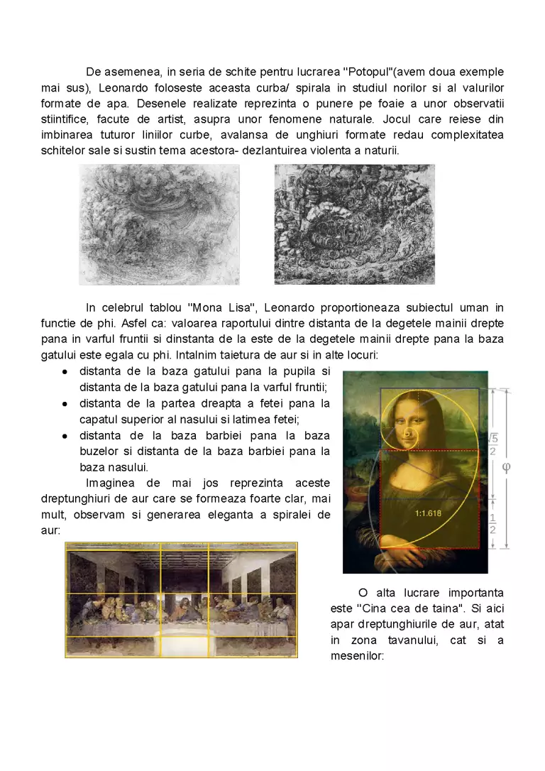 Matematică sau artă - Numărul de aur - Proiect - Matematică #378000 ...