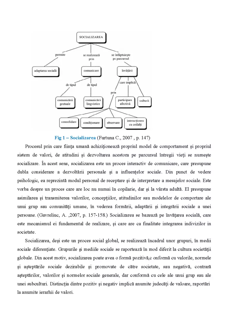 Socializarea și integrarea socială - Referat - Psihologie #379496 ...