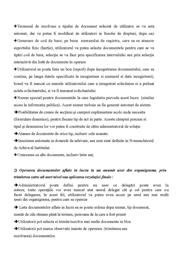 Sistem informatic pentru managementul documentelor - Proiect - Limbaje ...