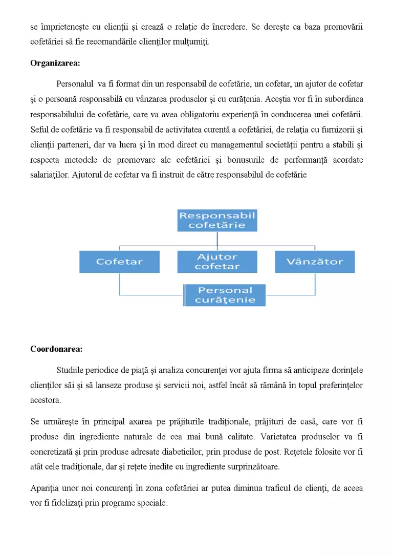 Managementul marketingului - Cofetăria Story - Proiect - Management ...
