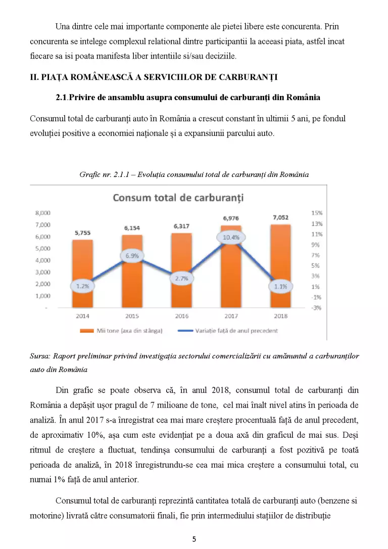 Piața produselor petroliere în România - Proiect - Economie #386031 ...