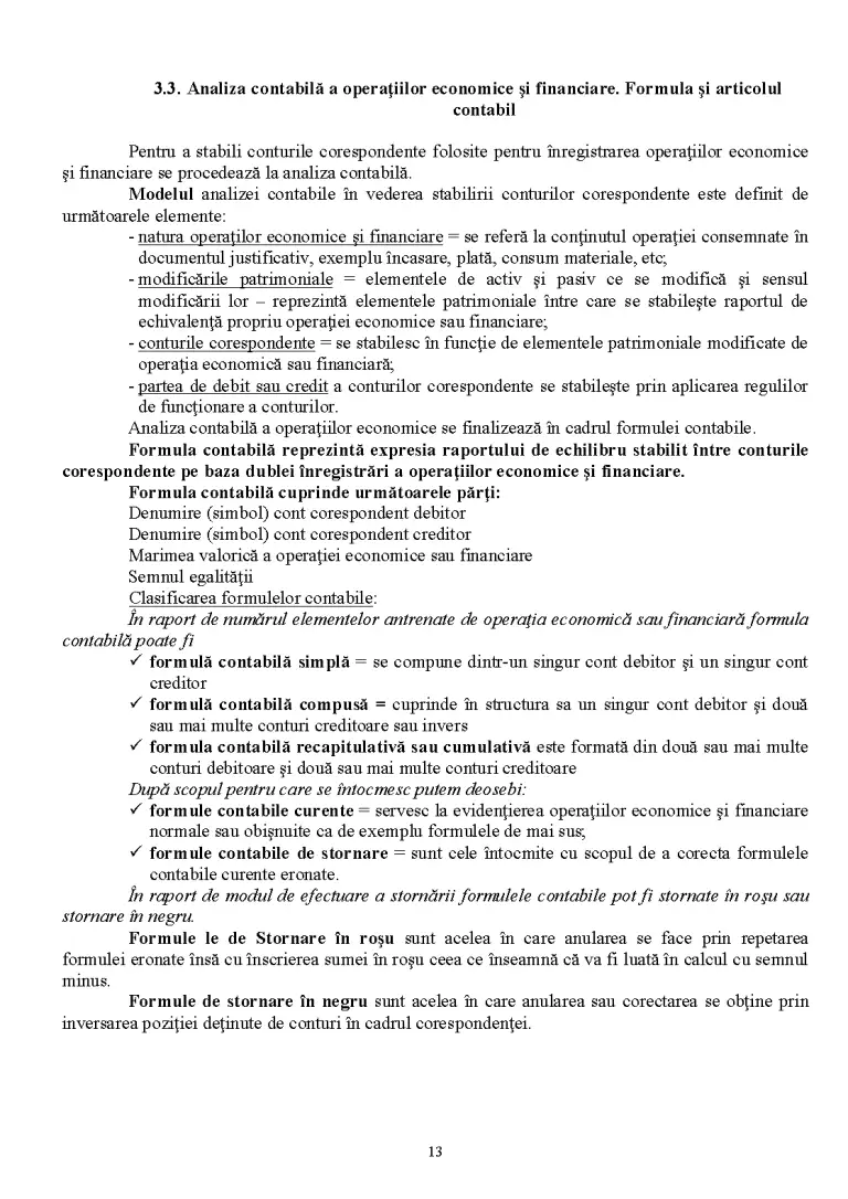 Introducere în contabilitate - Proiect - Contabilitate #386104 | RegieLive