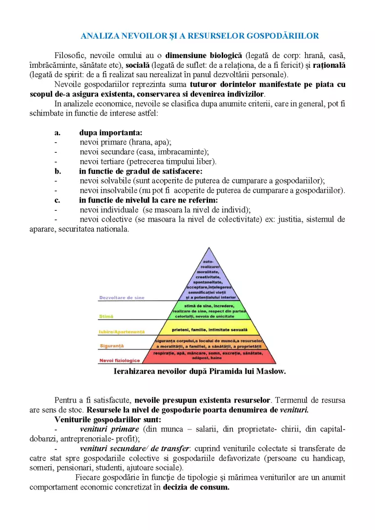 Economie rurală - Curs - Economie #391469 | RegieLive