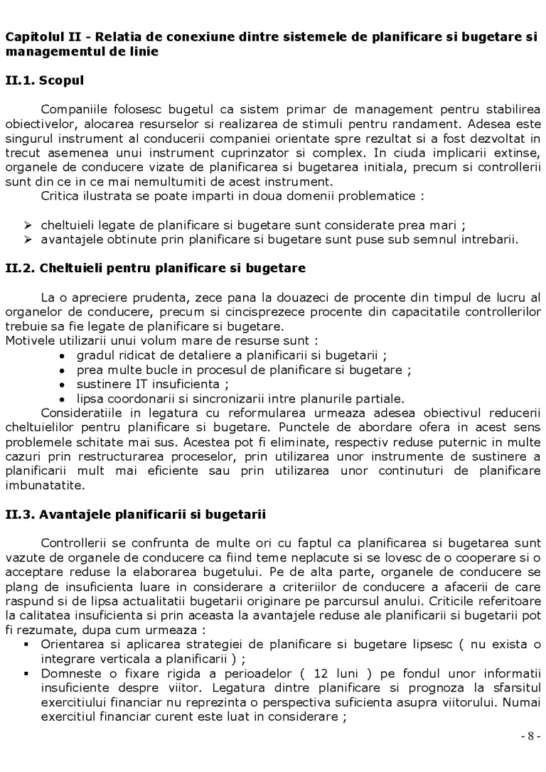 Controllingul Sistemelor de Planificare și Control - Proiect ...