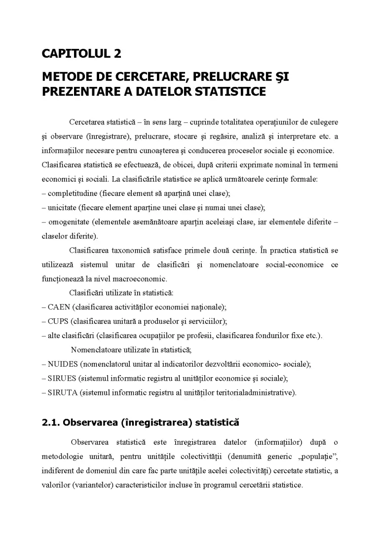 Statistică socială - Curs - Statistică #47559 | RegieLive