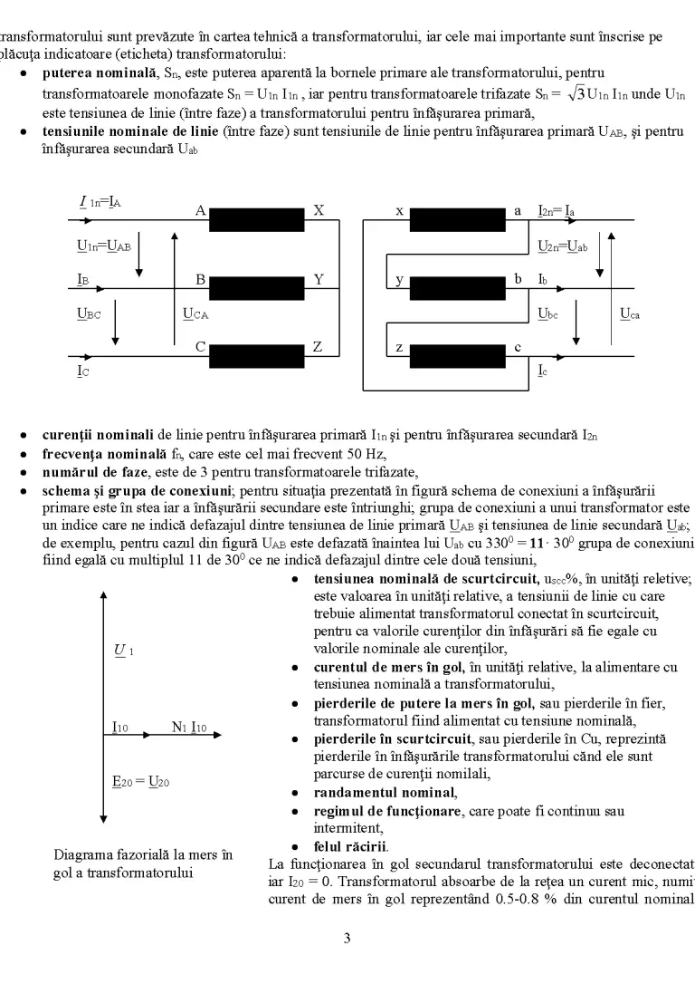 Transformatorul Electric - Curs - Electrotehnică #51422 | RegieLive