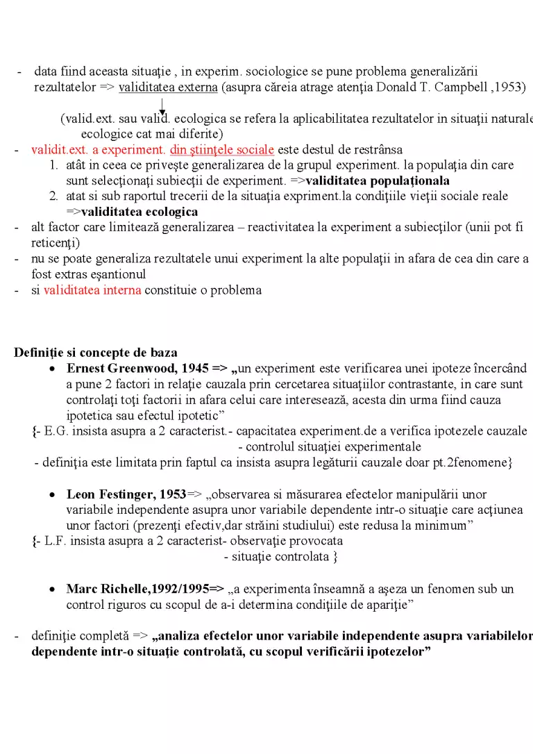 Experimentul - Referat - Sociologie #52102 | RegieLive