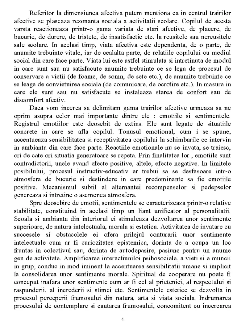 Profilul psihologic al vârstei școlare mici - Referat - Psihopedagogie ...